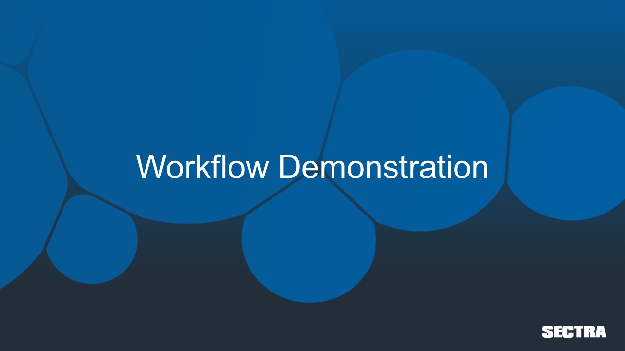 Workflow Demonstration HQ | Sectra Global E-learning